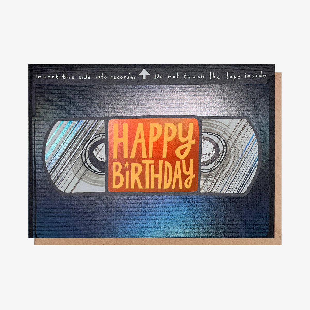 Greeting Card - "Happy Birthday" Vhs Tape (Foil Finish) – Circus ...